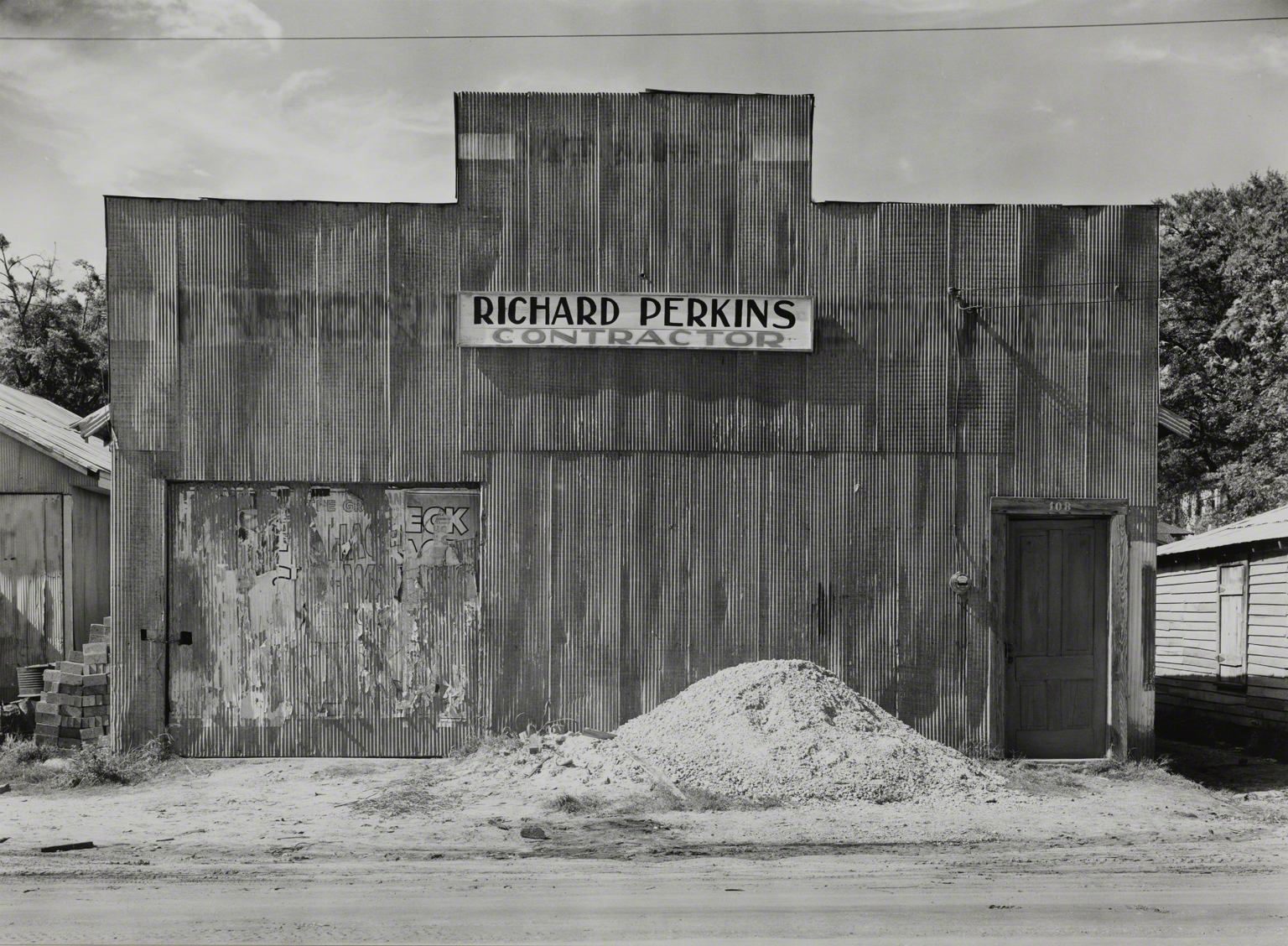 Tin False Front Building, Moundville, Alabama | The Phillips Collection