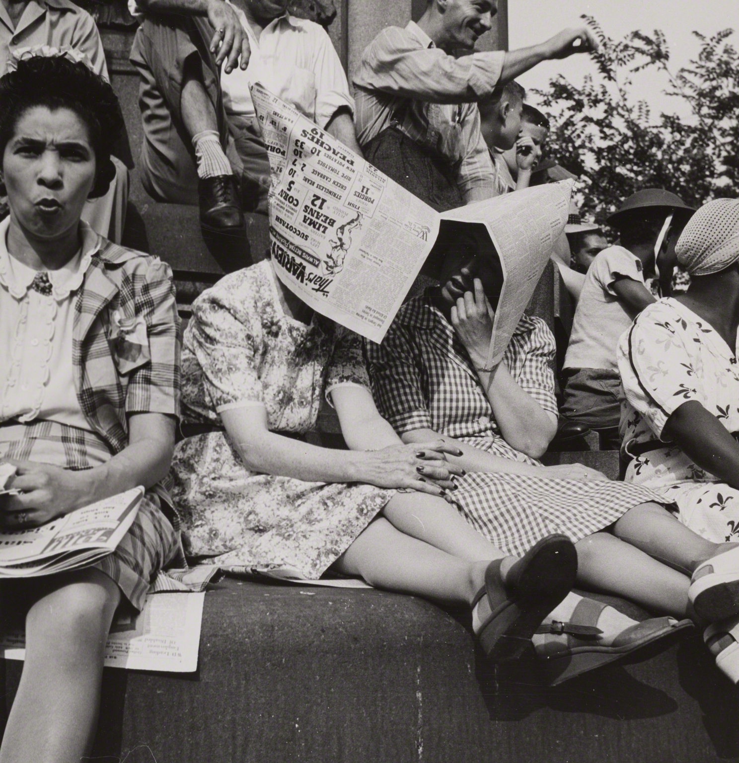 Spectators at the Parade to Recruit Civilian Defense Volunteers ...