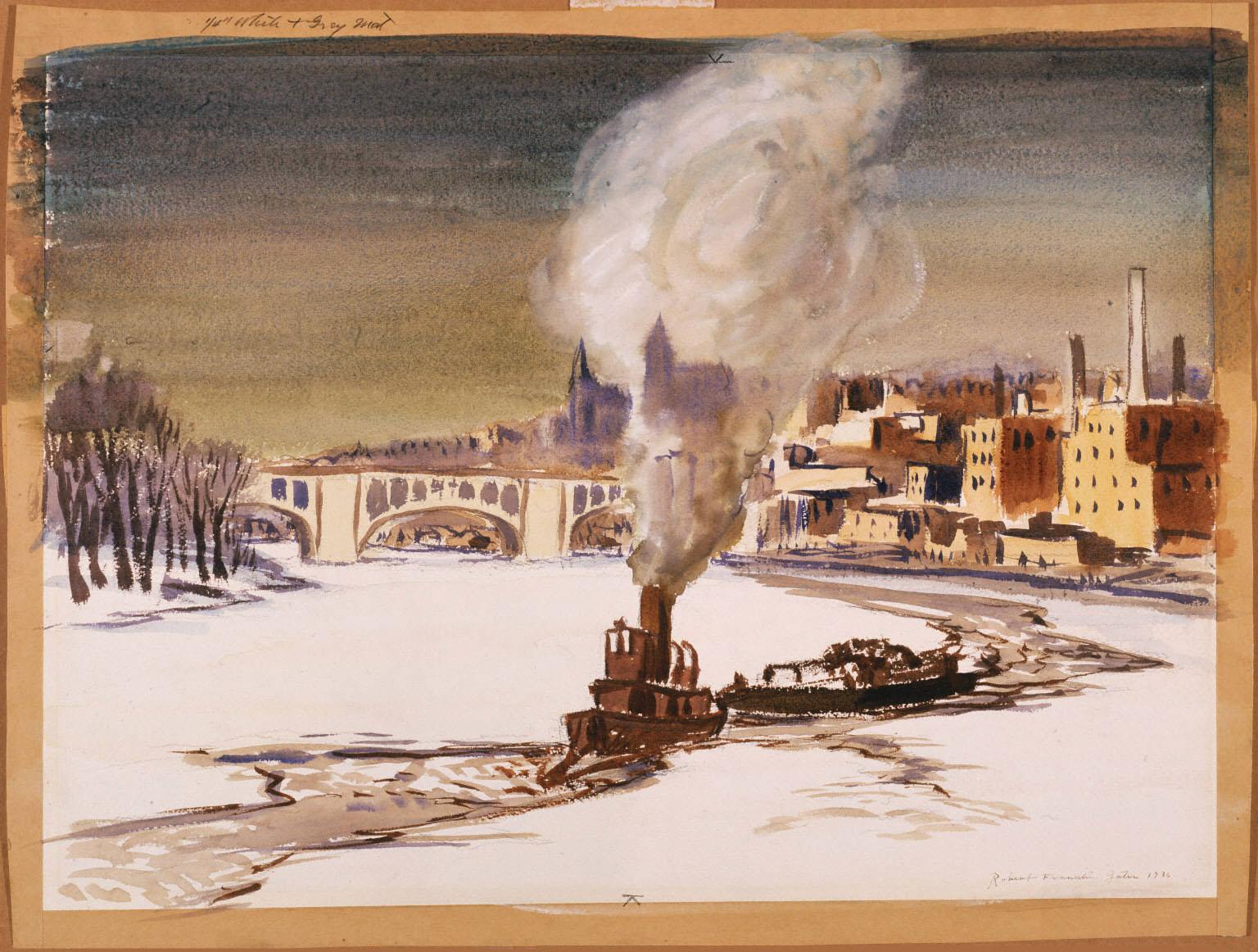 Potomac River Ice Breaker | The Phillips Collection