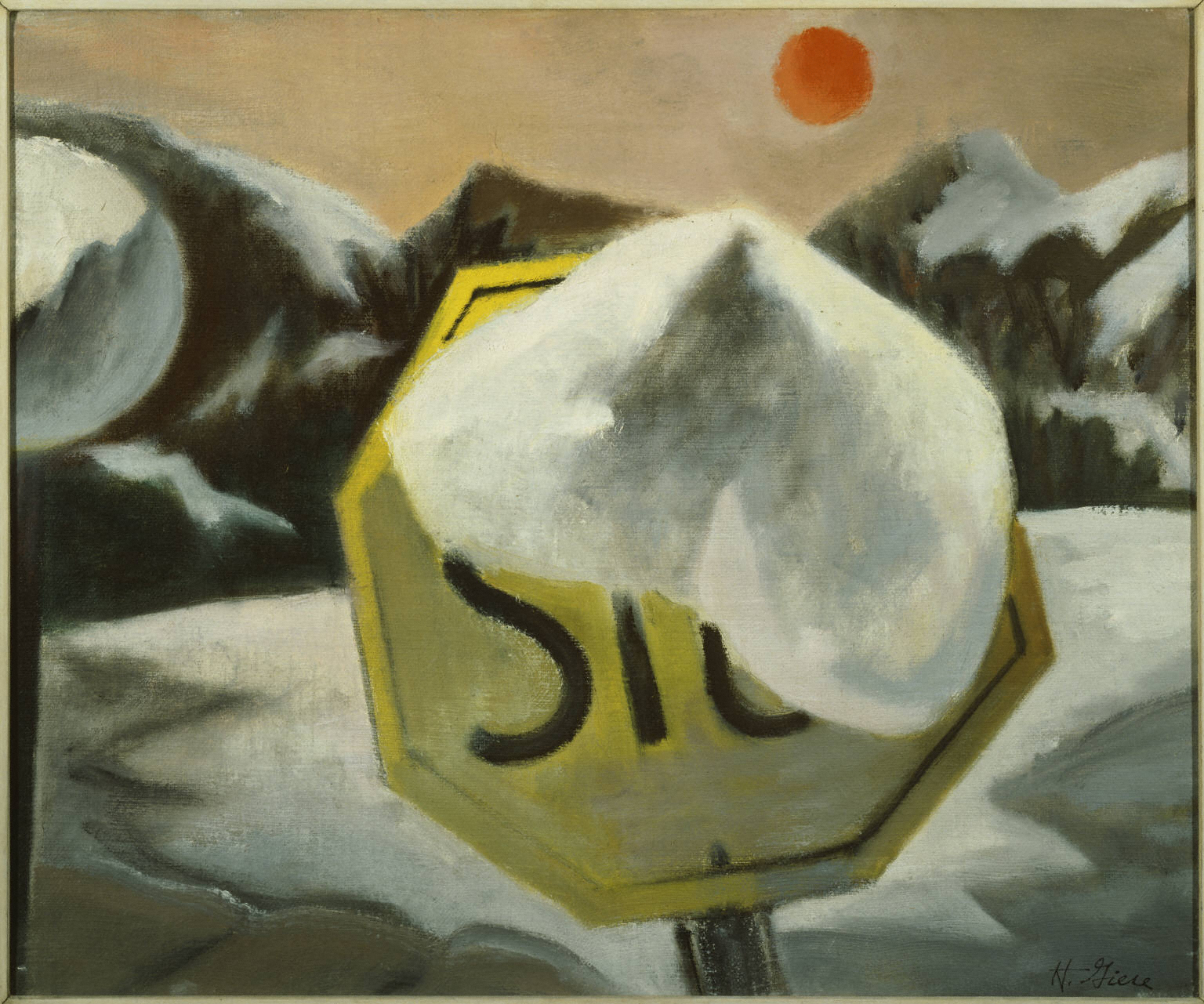Snow and Signs | The Phillips Collection