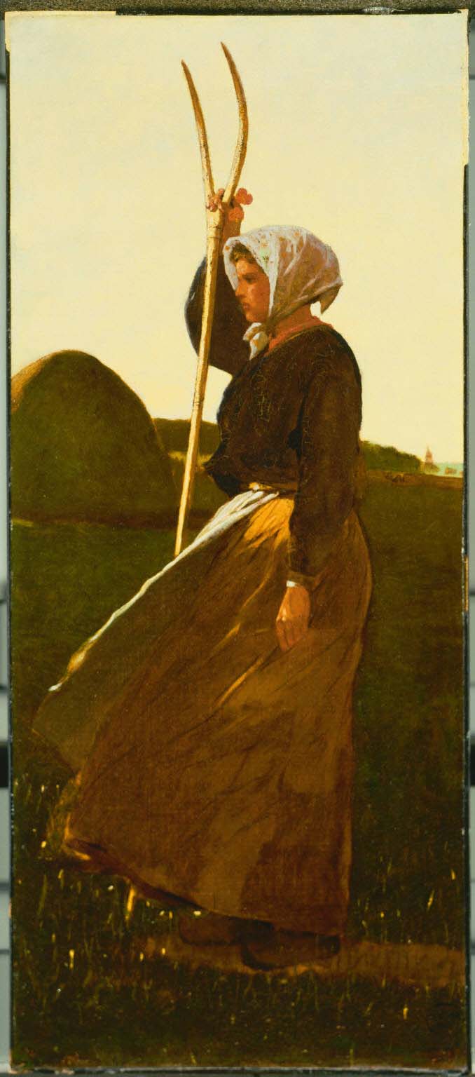 Girl with Pitchfork | The Phillips Collection