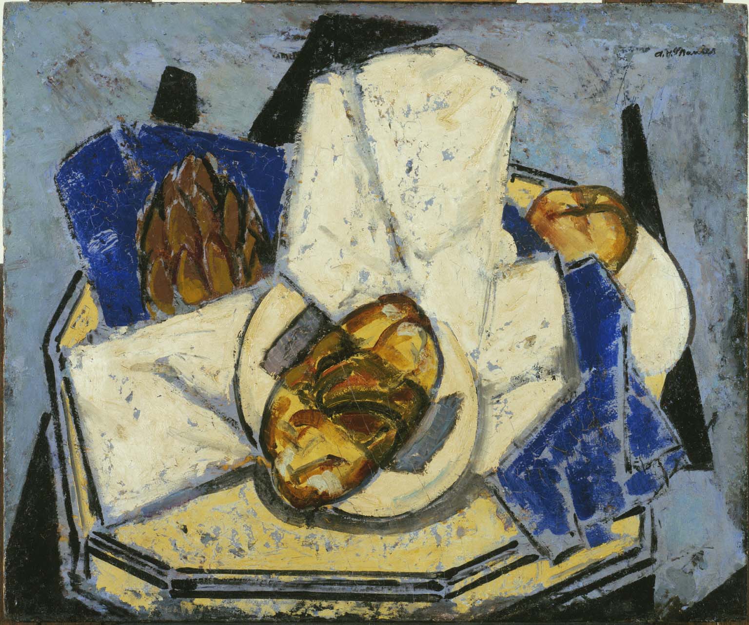 Still Life with Artichoke and Bread, I | The Phillips Collection
