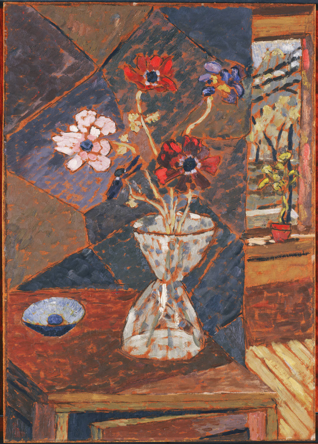 Anemones and Stone | The Phillips Collection