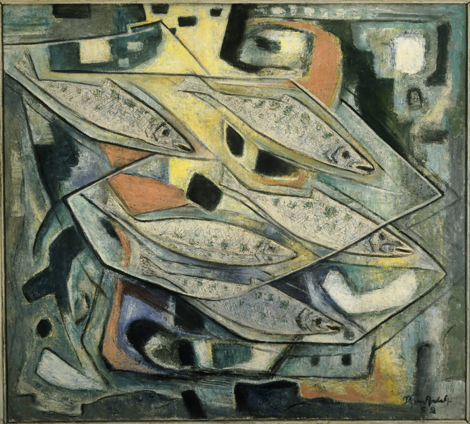 Fish in Gray and Green | The Phillips Collection