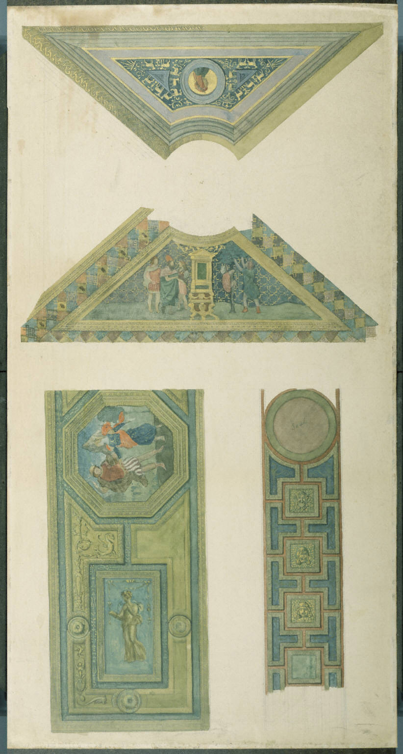 Cartoon for Ceiling Decoration | The Phillips Collection