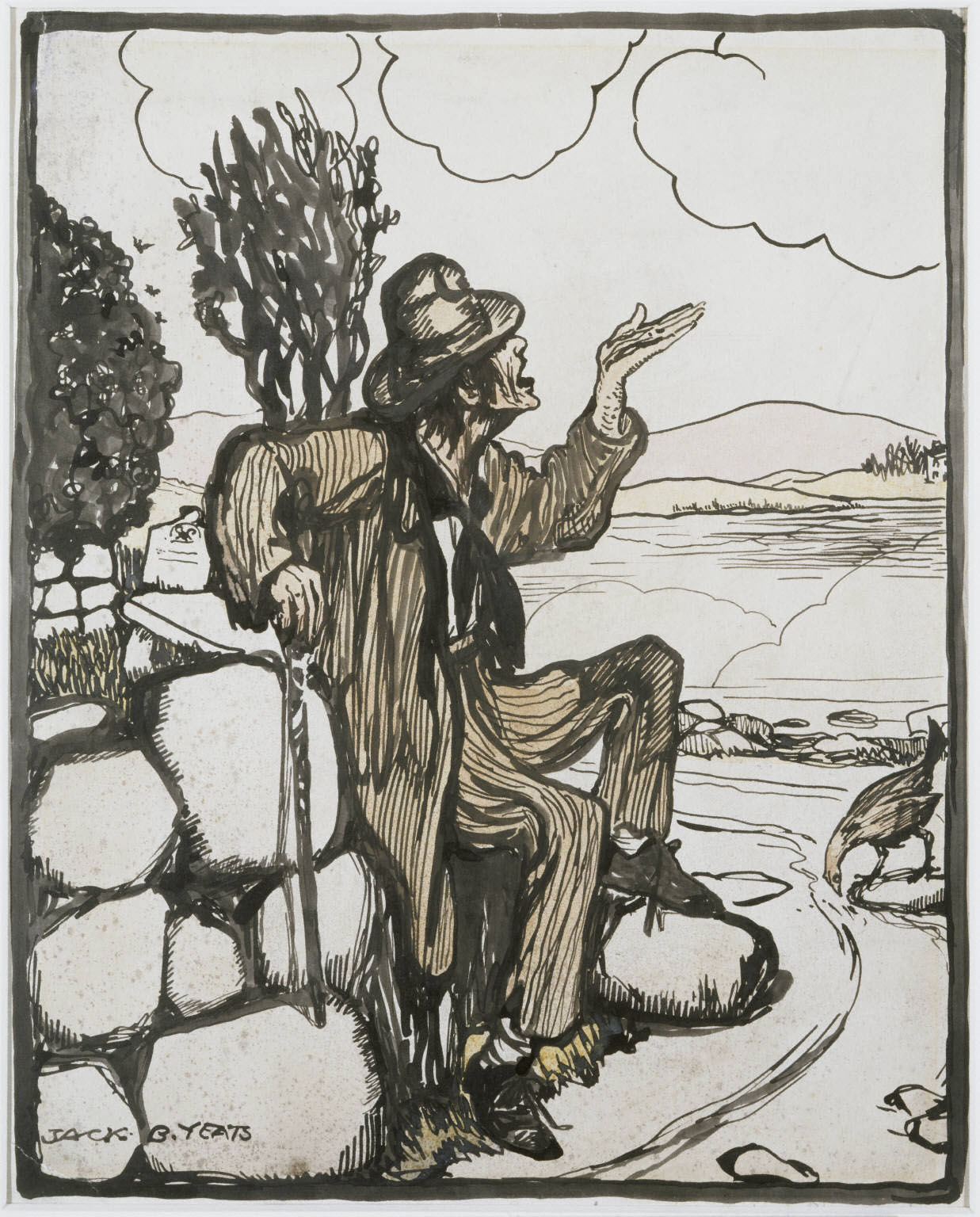 Raftery The Blind Poet Of Connaught The Phillips Collection