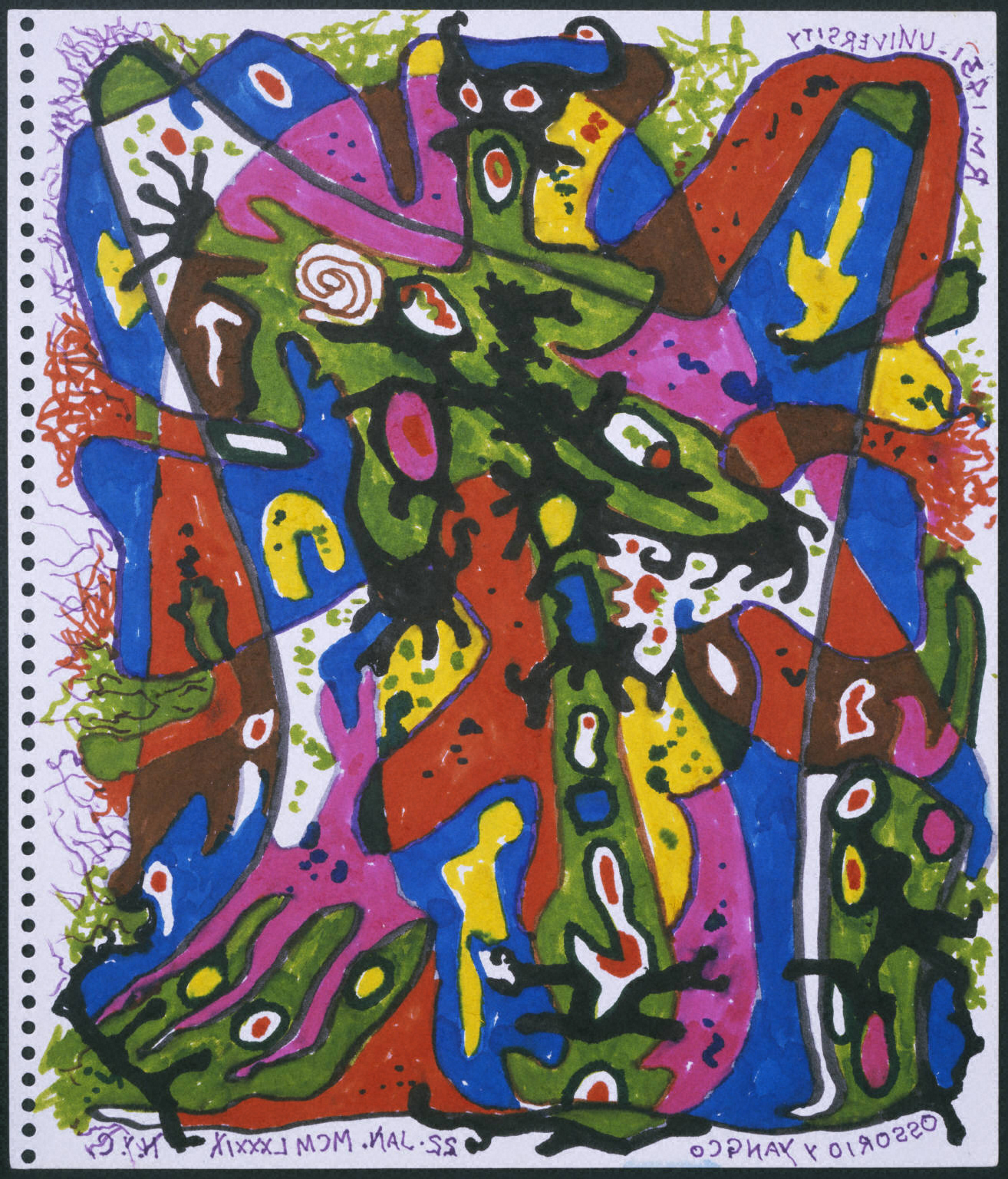 Recovery Drawings #8, Book 1 | The Phillips Collection