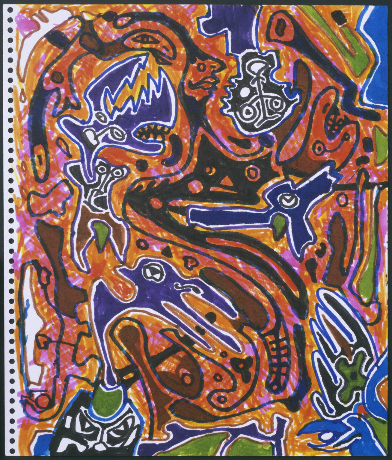 Recovery Drawings #19, Book 1 | The Phillips Collection