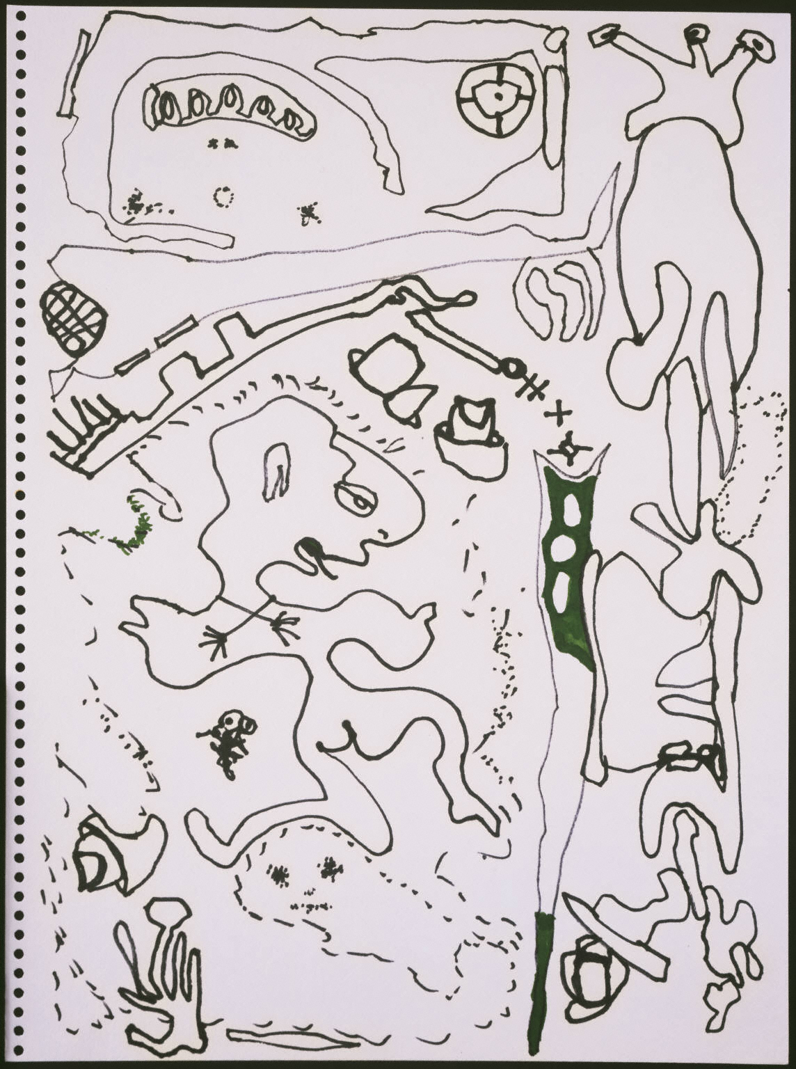 Recovery Drawings #X, Book 3 | The Phillips Collection