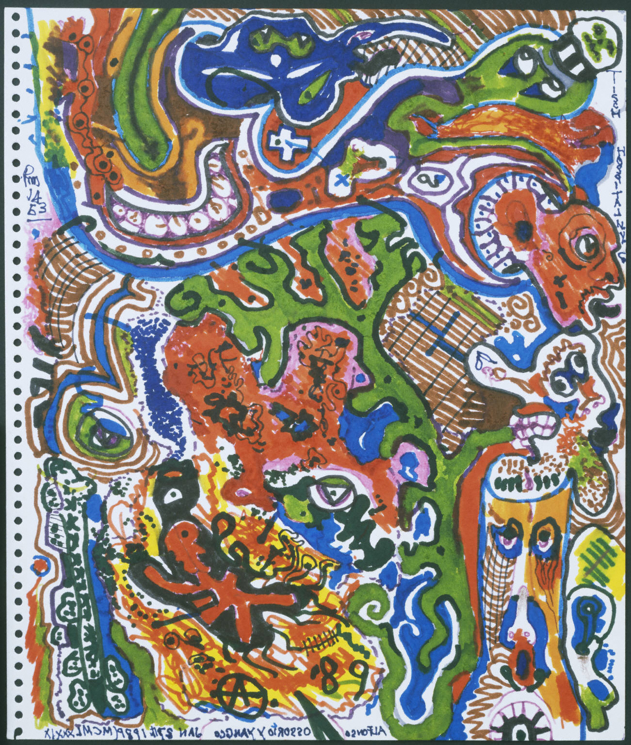 Recovery Drawings #15, Book 1 | The Phillips Collection