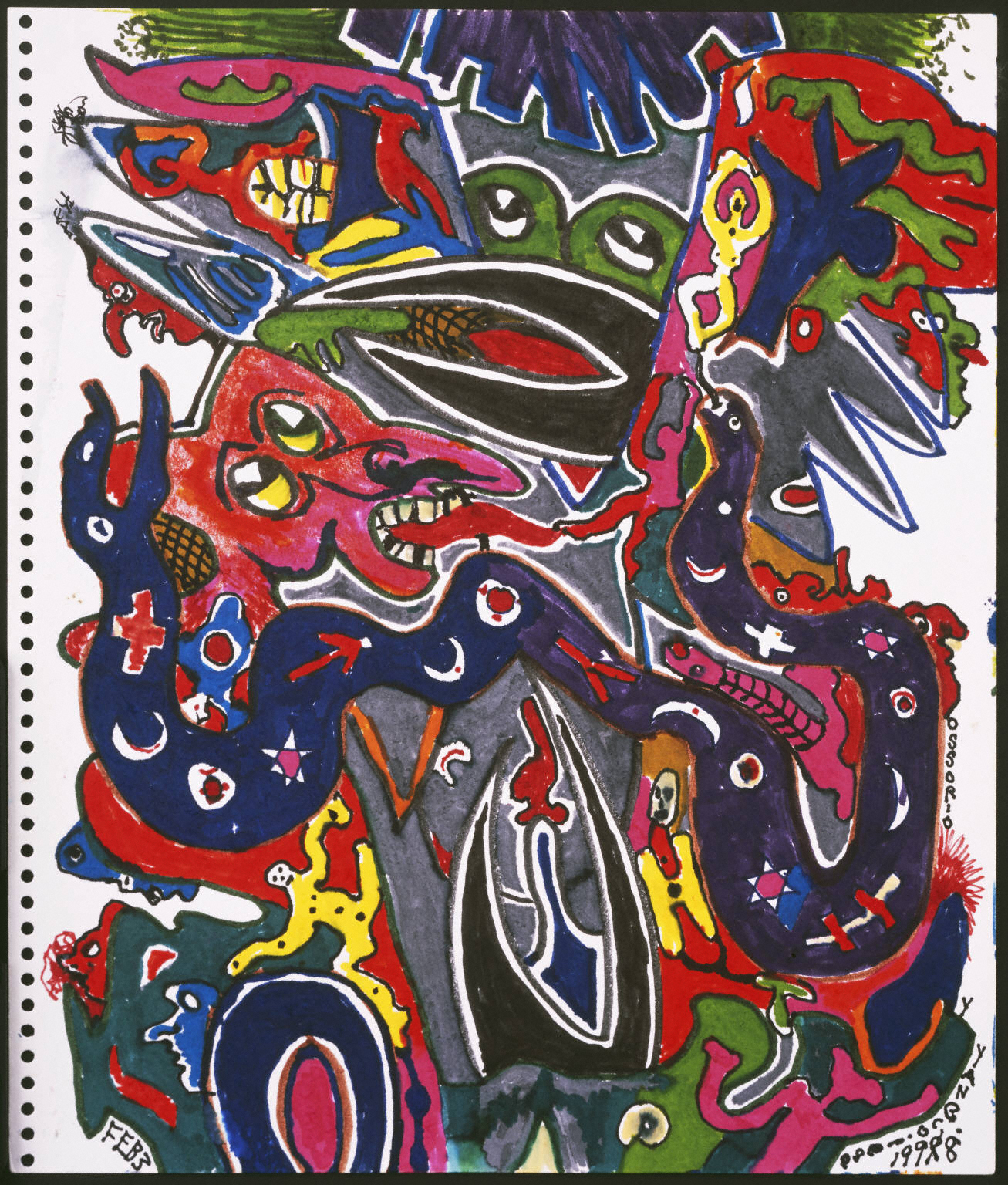 Recovery Drawings #21, Book 1 | The Phillips Collection