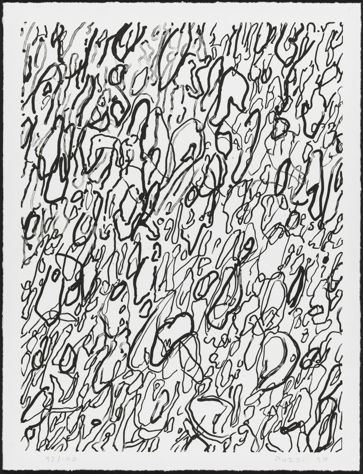 The Grass Maze (from "American Abstract Artists 60th Anniversary Print ...