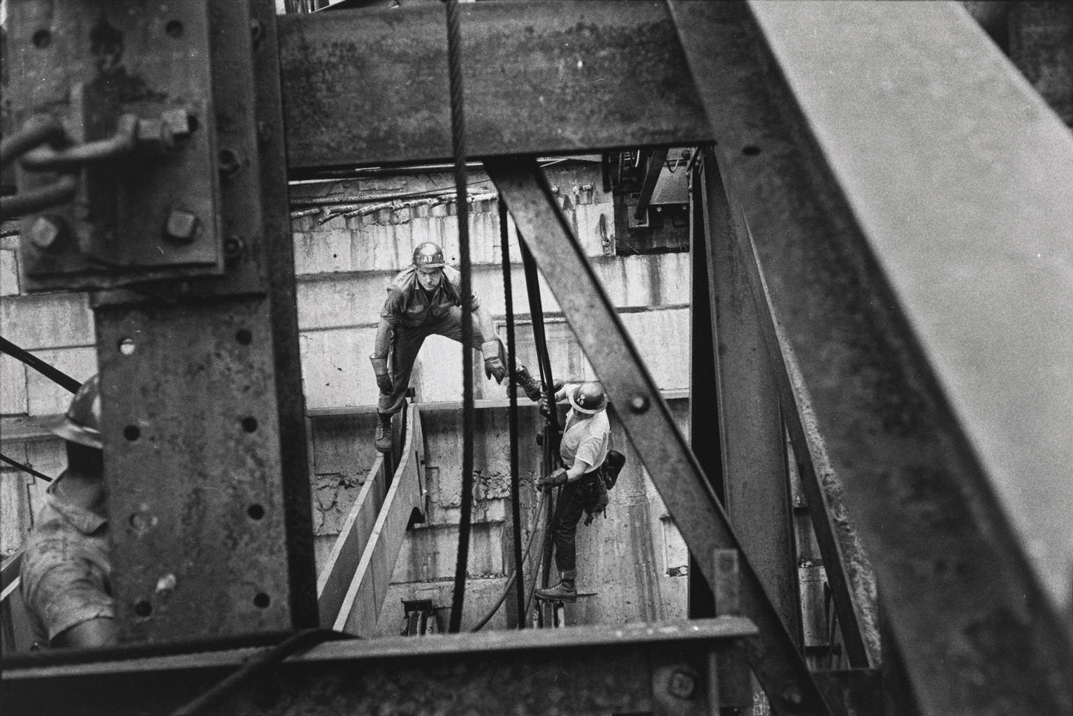 Bridge Workers and Girders (The Bridge series) | The Phillips Collection