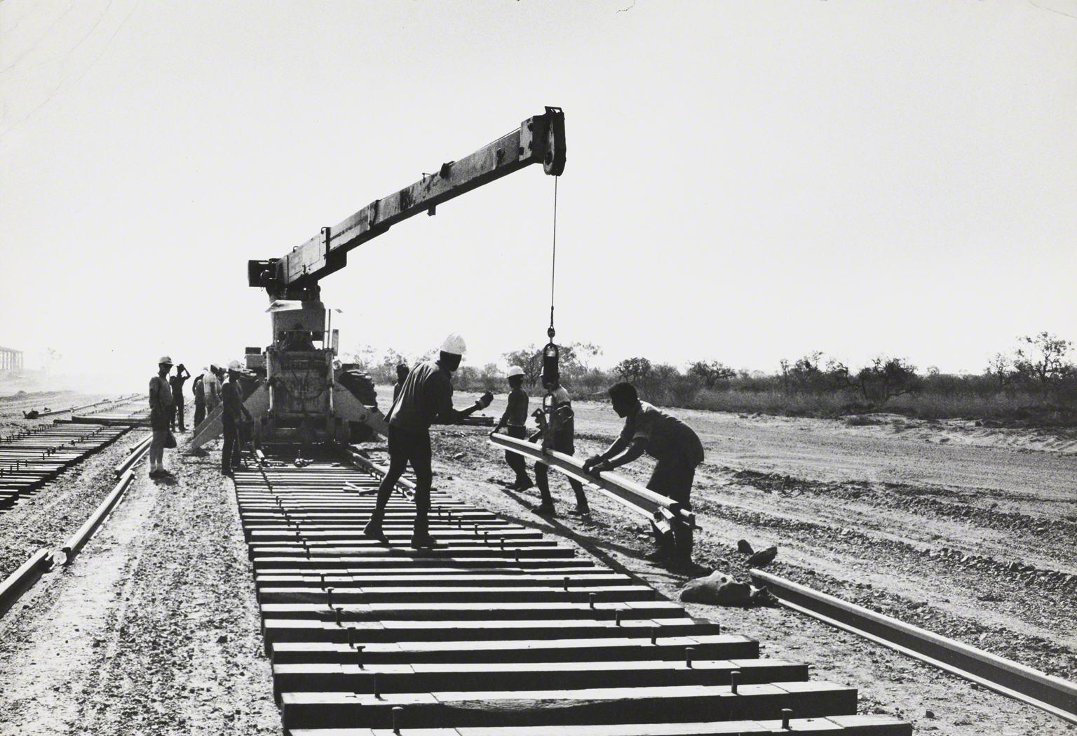 Railroad Construction, Mount Goldsworthy, Western Australia | The ...