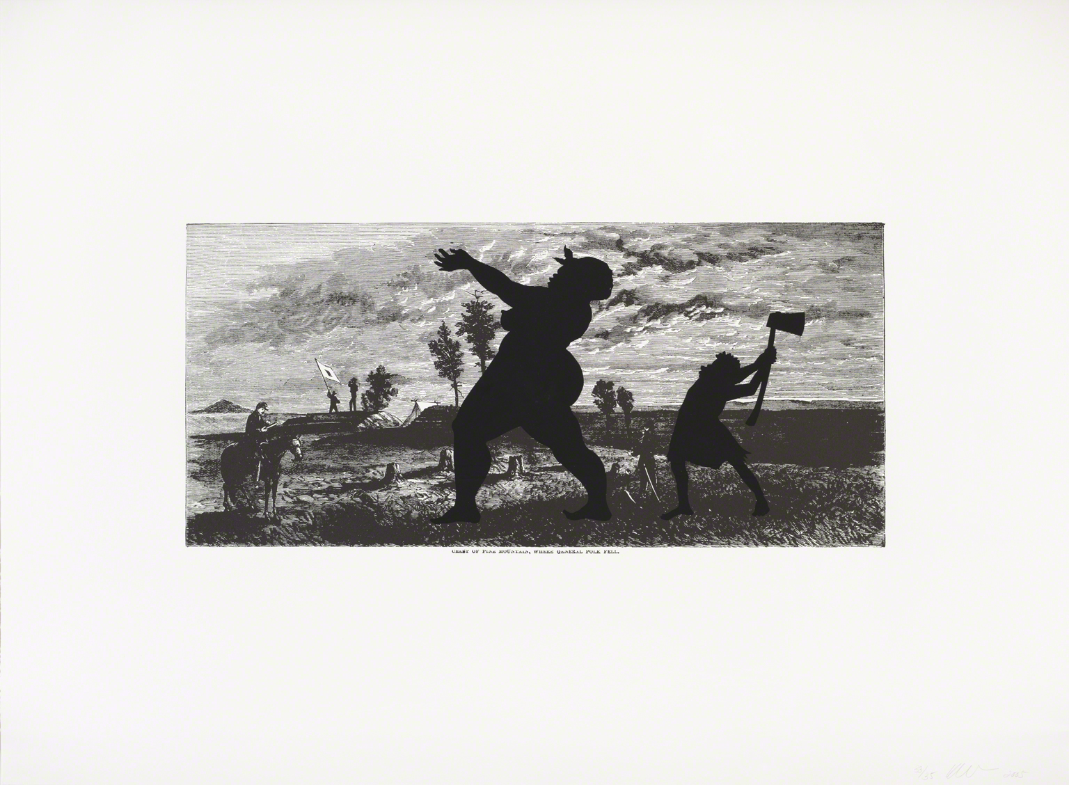 Crest of Pine Mountain, where General Polk Fell | The Phillips Collection