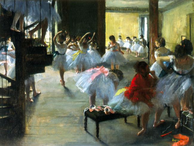 Degass Dancers At The Barre The Phillips Collection